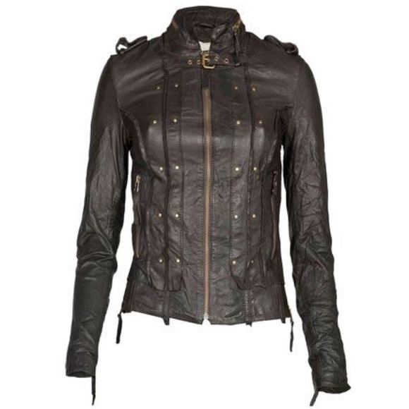 All Saints | Jackets & Coats | All Saints Daria Leather Biker Jacket ...